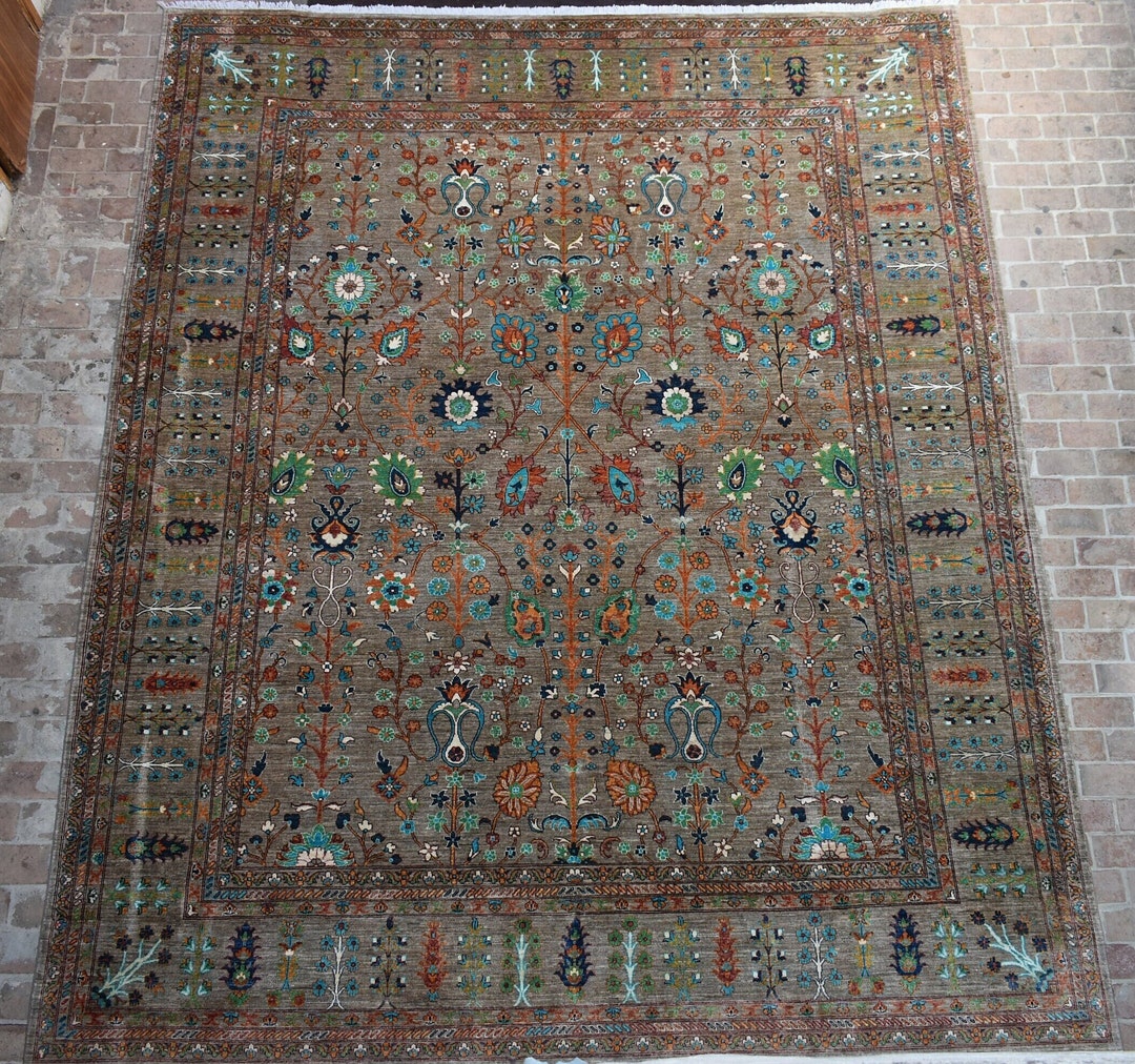 Extra Large Area Rug, 13x16 Oversized Unique Oriental Rug, Afghan Rug ...