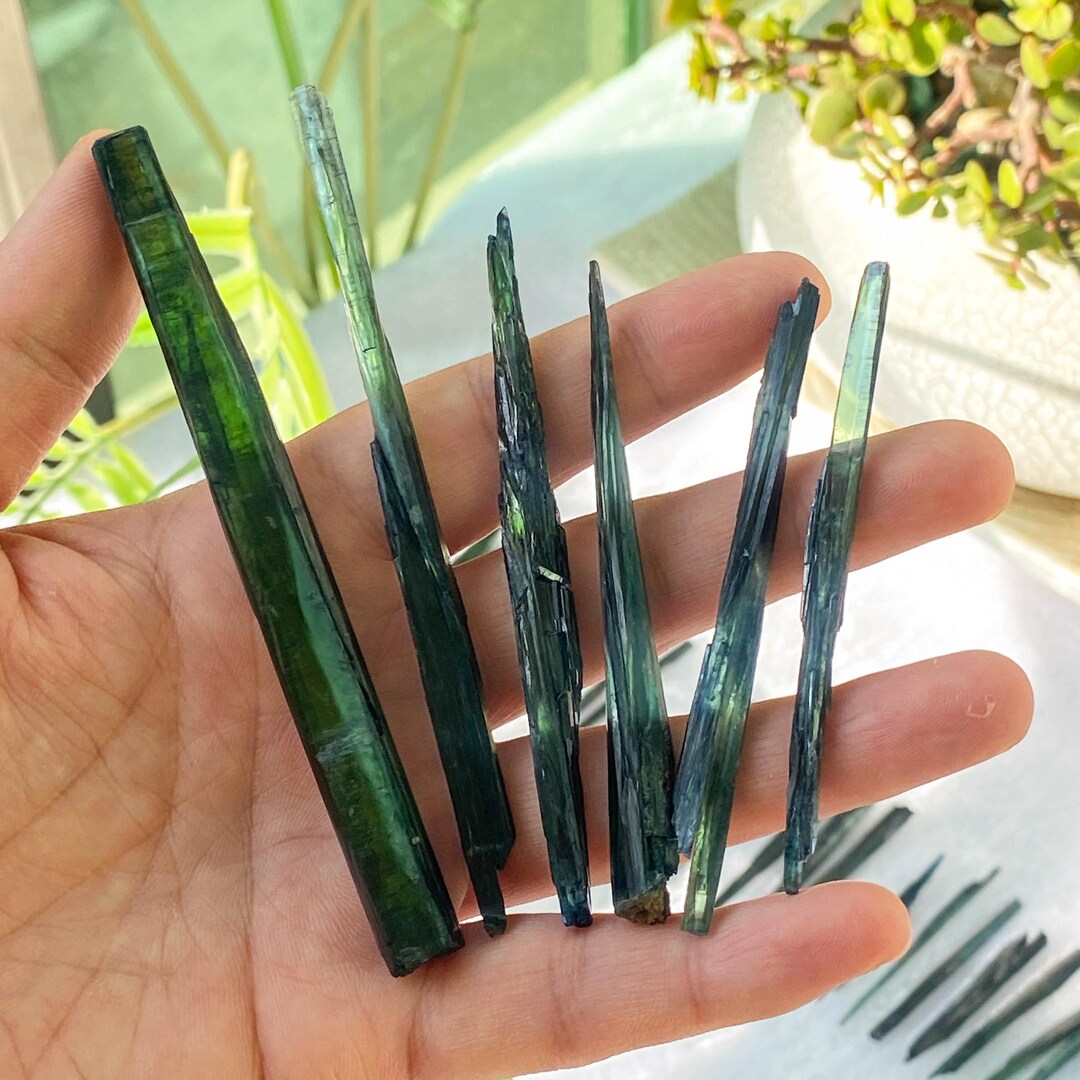 Gorgeous Green Vivianite Cluster - Death Crystal & Corpse Crystal ...