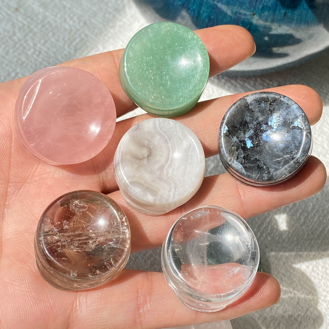 Gemstone Sphere Stand Holder - Elegant Crystal Sphere Holders for Home ...