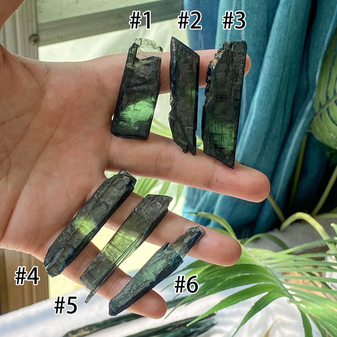 Gorgeous Green Vivianite Cluster - Death Crystal & Corpse Crystal ...