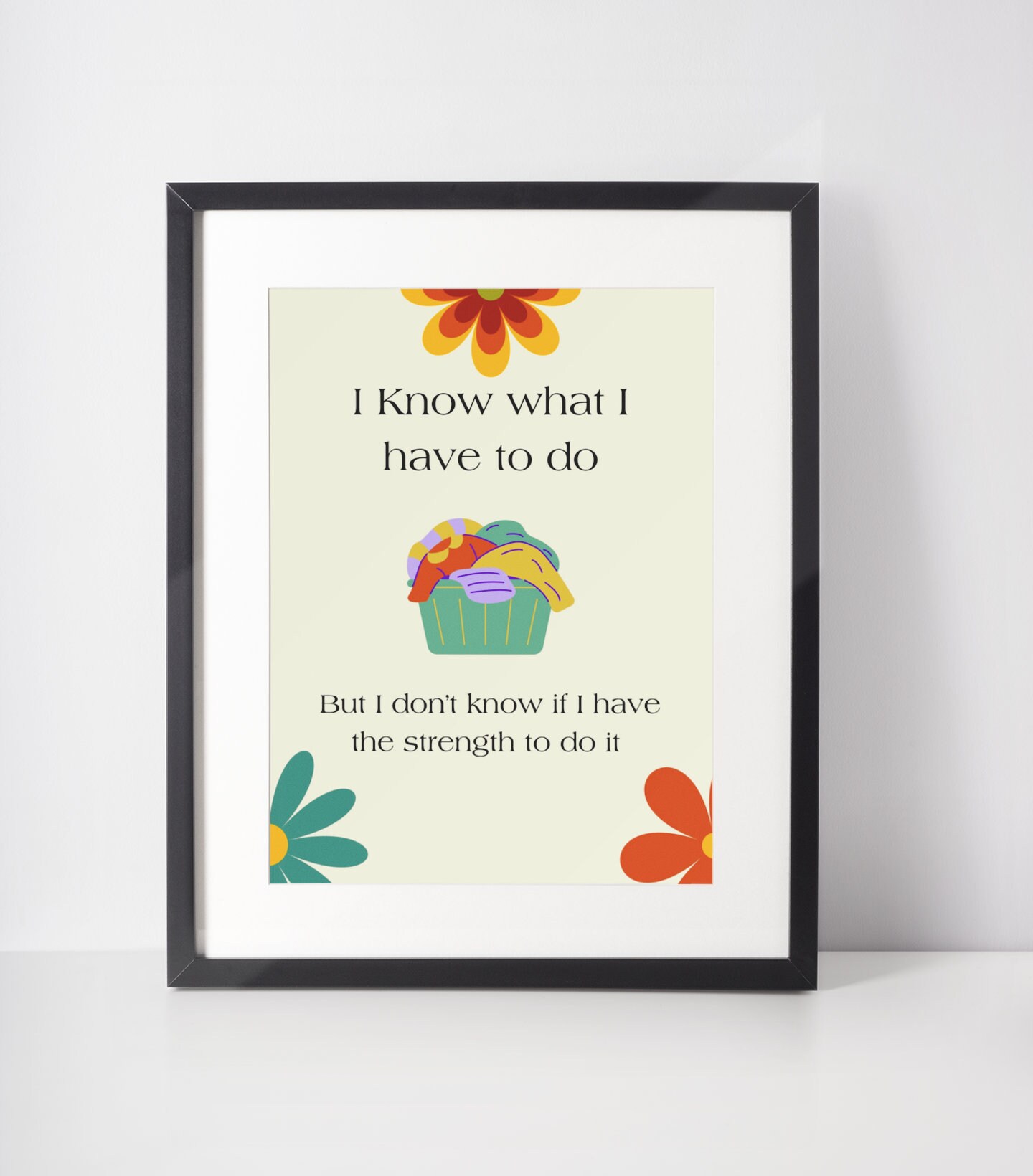 Relatable Art, ADHD Poster, Printable Wall Art, ADHD Print, Mental ...
