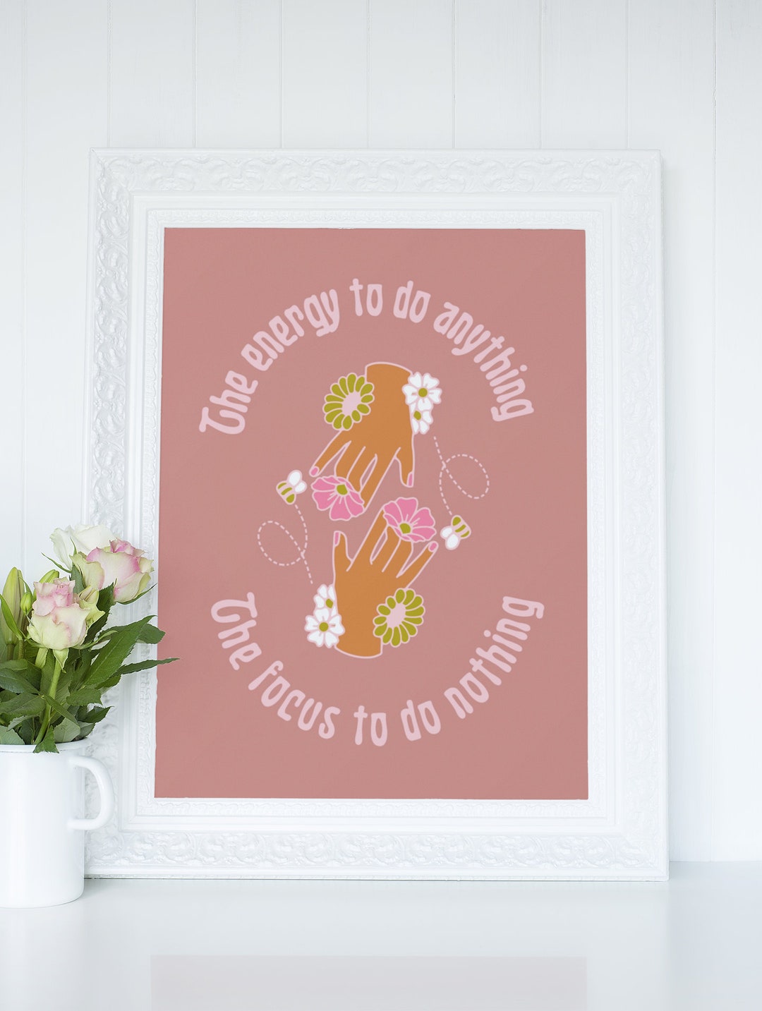Relatable Art, ADHD Poster, Printable Wall Art, ADHD Print, Mental ...