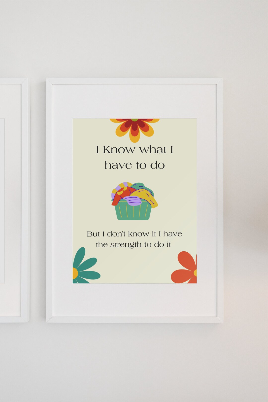 Relatable Art, ADHD Poster, Printable Wall Art, ADHD Print, Mental ...