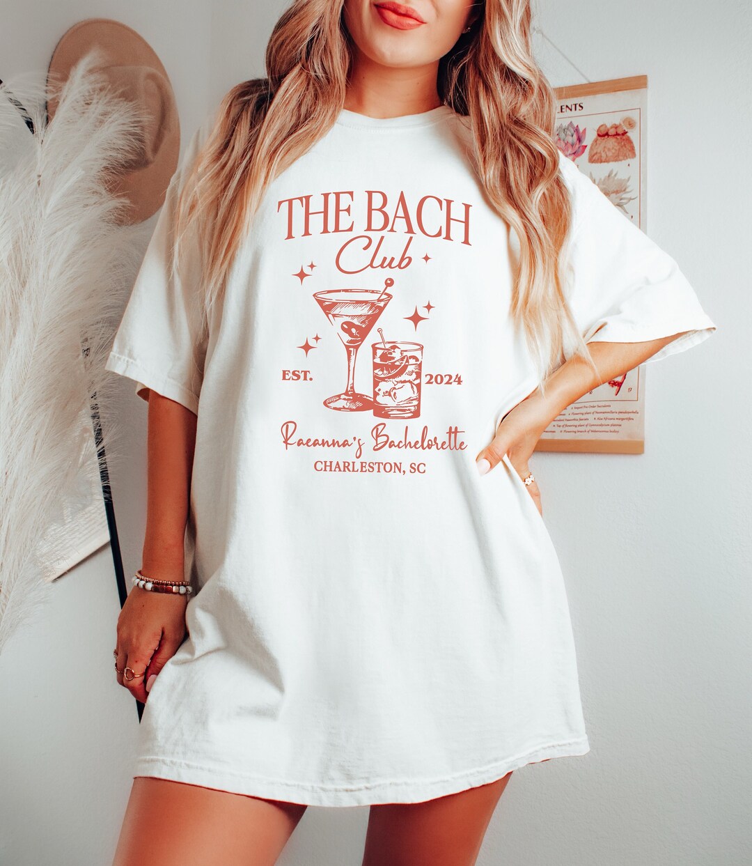 Comfort Colors Bachelorette Shirts, the Bach Club T-shirt, Custom ...