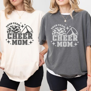 Comfort Colors Cheer, Custom Cheer Team Shirt, Matching Cheerleaders ...