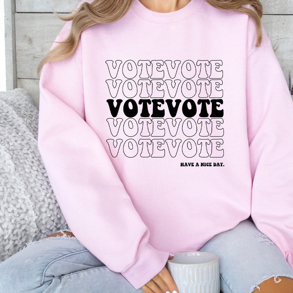 Vote Sweatshirt - Etsy