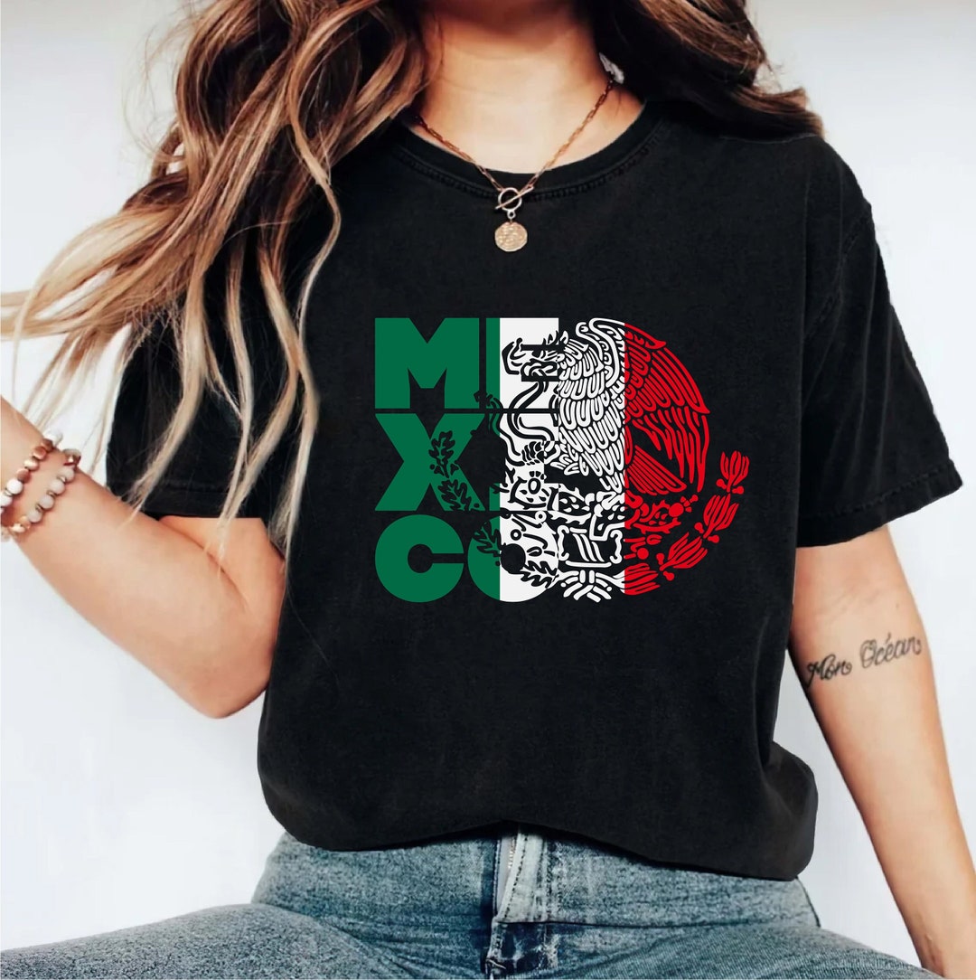 Mexico Shirt, Mexican Flag T-shirt, Latina Tee, Mexican Pride Shirts, Hispanic Heritage T-shirts ...