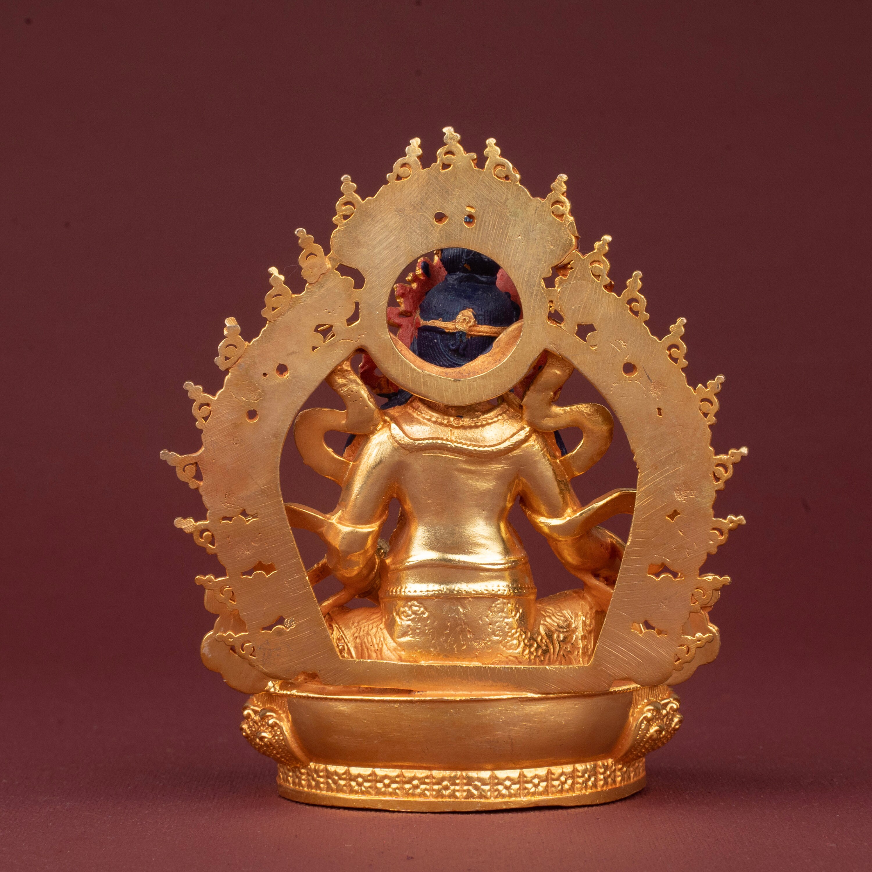 9cm Dzambhala Statue God of Wealth Jambala - Etsy