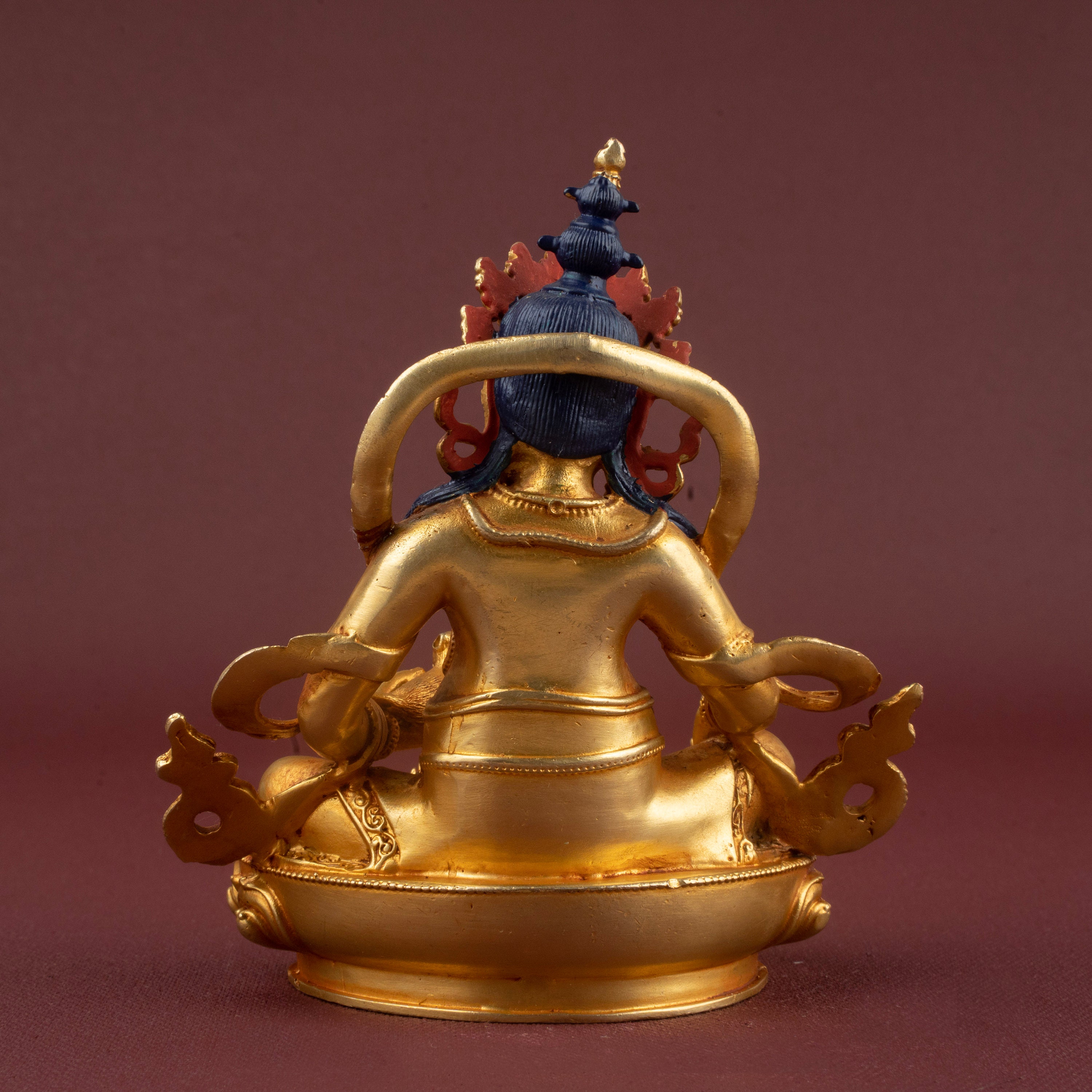 Mini Dzambhala Statue Deity of Wealth and Fortune Jambala Zambala - Etsy