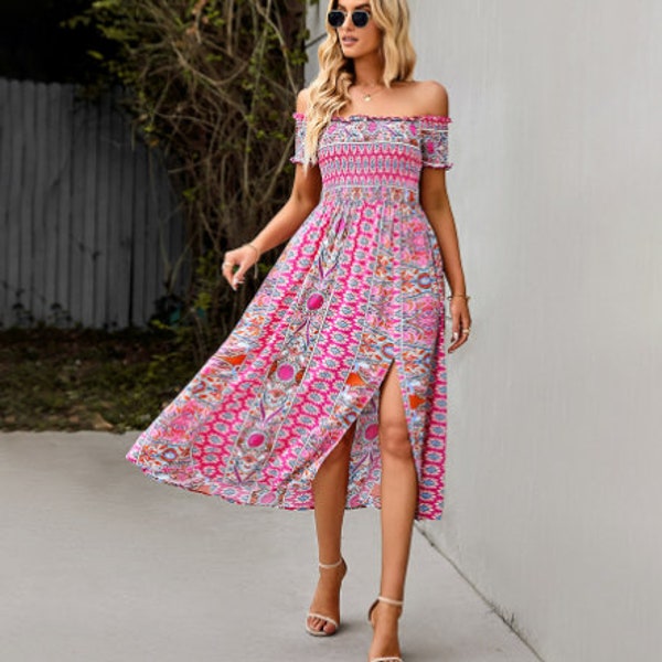 Boho Spring Dress - Etsy