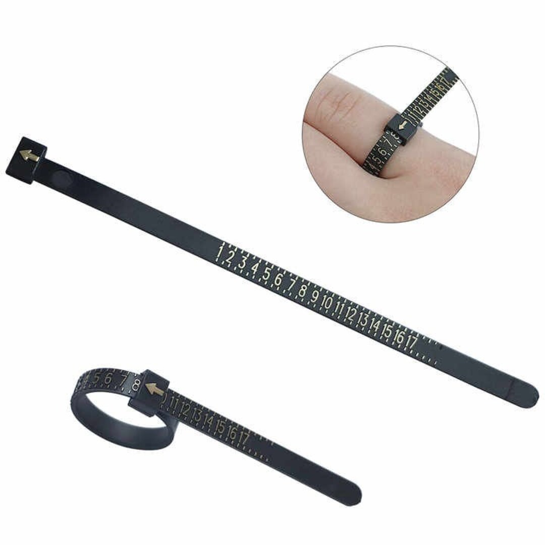 Plastic Ring Sizer, Adjustable Ring Sizer, Adjustable Plastic Ring Size ...