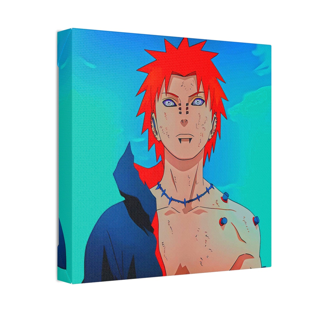 PAIN Naruto Shippuden . Canvas Art Wall Art Manga Colourful Print ...