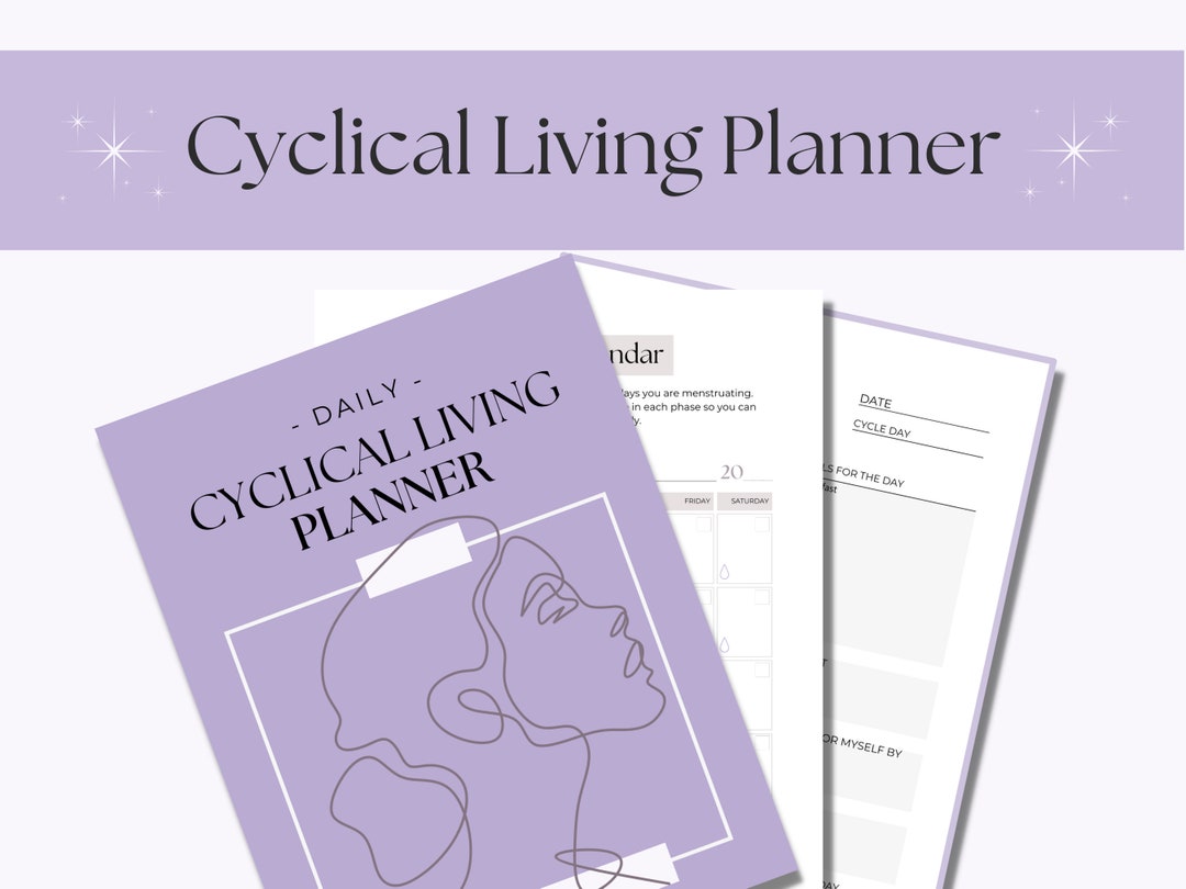 Cyclical Living Planner - Etsy