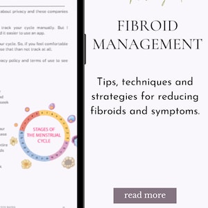 Fibroid Healing Lifestyle Guide - Etsy