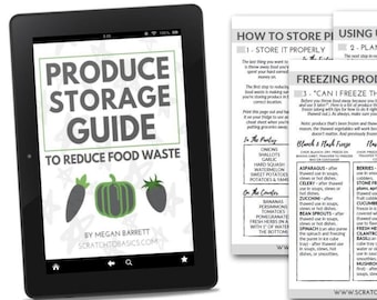 Produce Storage Guide How to Store Fruits & Vegetables How to Store ...
