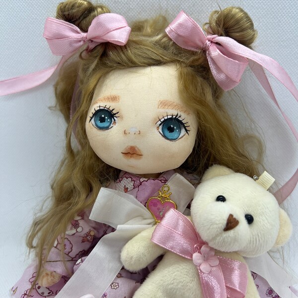 Soft Fabric Doll - Etsy