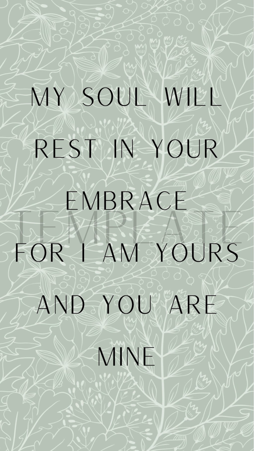 Floral Embrace Wallpaper - Etsy