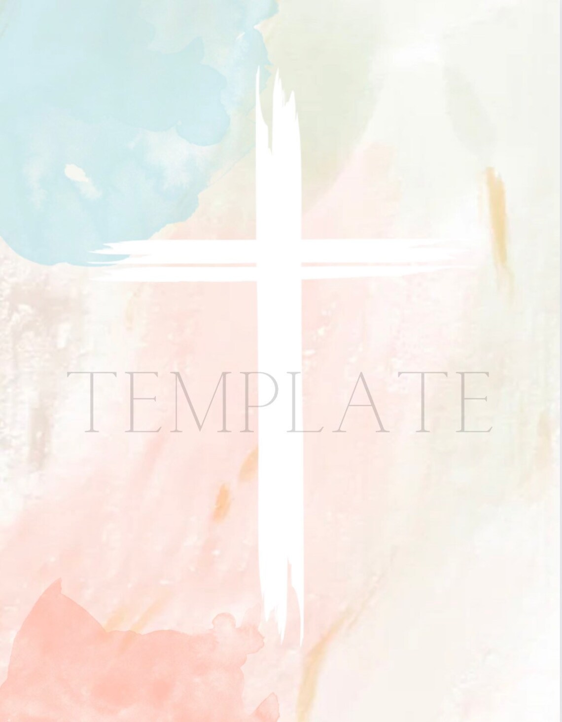 Watercolor Cross Wallpaper - Etsy