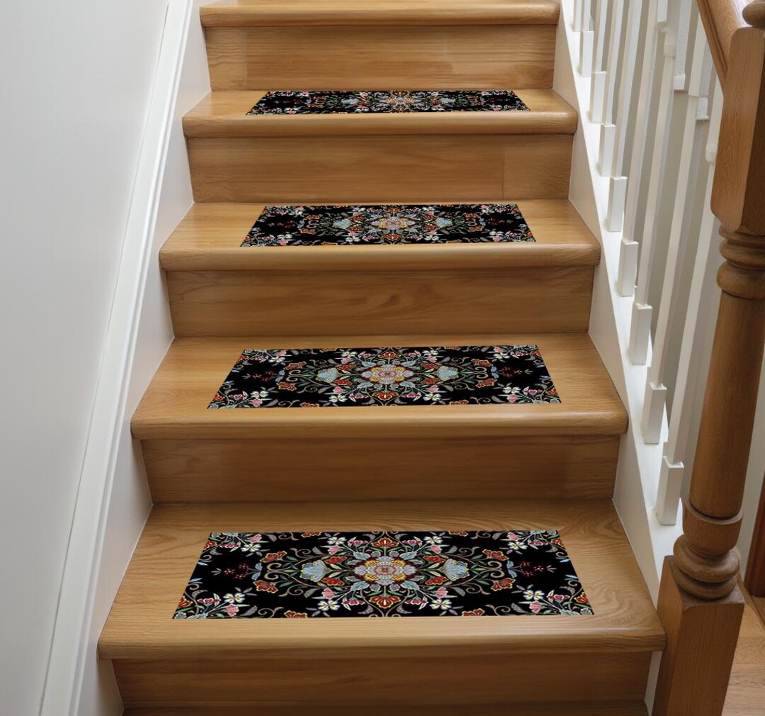 Otantic Pattern Stair,custom Stair Rugs,stair Runner Rug,step Rugs ...