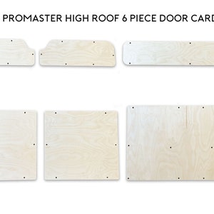 RAM Promaster High Roof Door Panel Set - Etsy