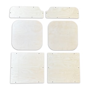 RAM Promaster High Roof Door Panel Set - Etsy