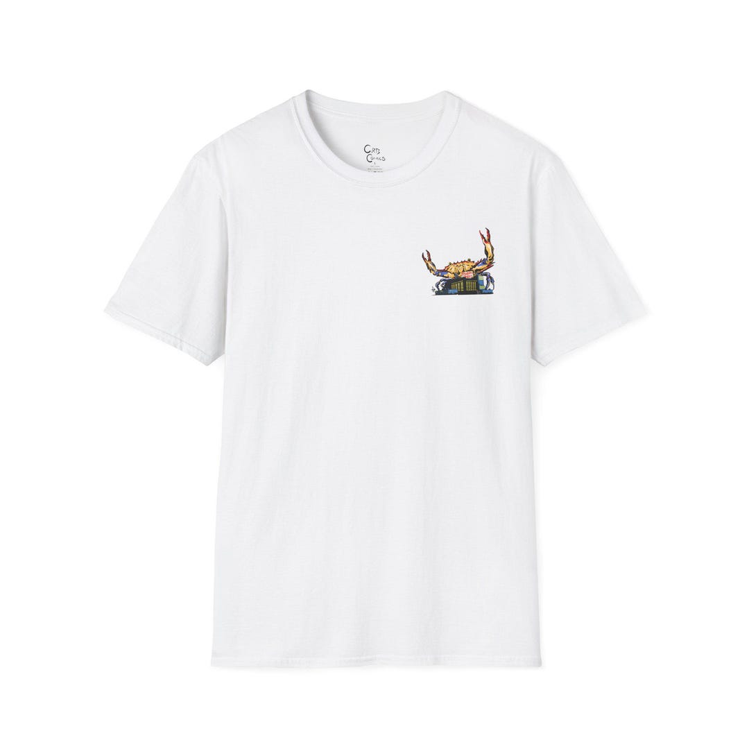 Crabzilla Domino Sugars T-shirt - Etsy