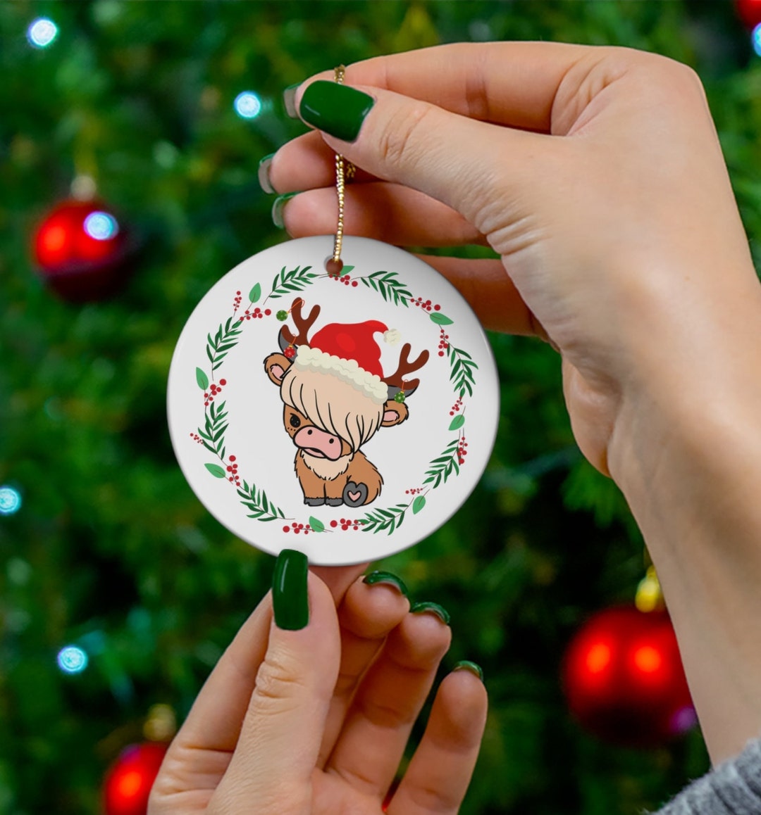 Highland Cow Highland Coo Hairy Coo Ornament Scotland - Etsy