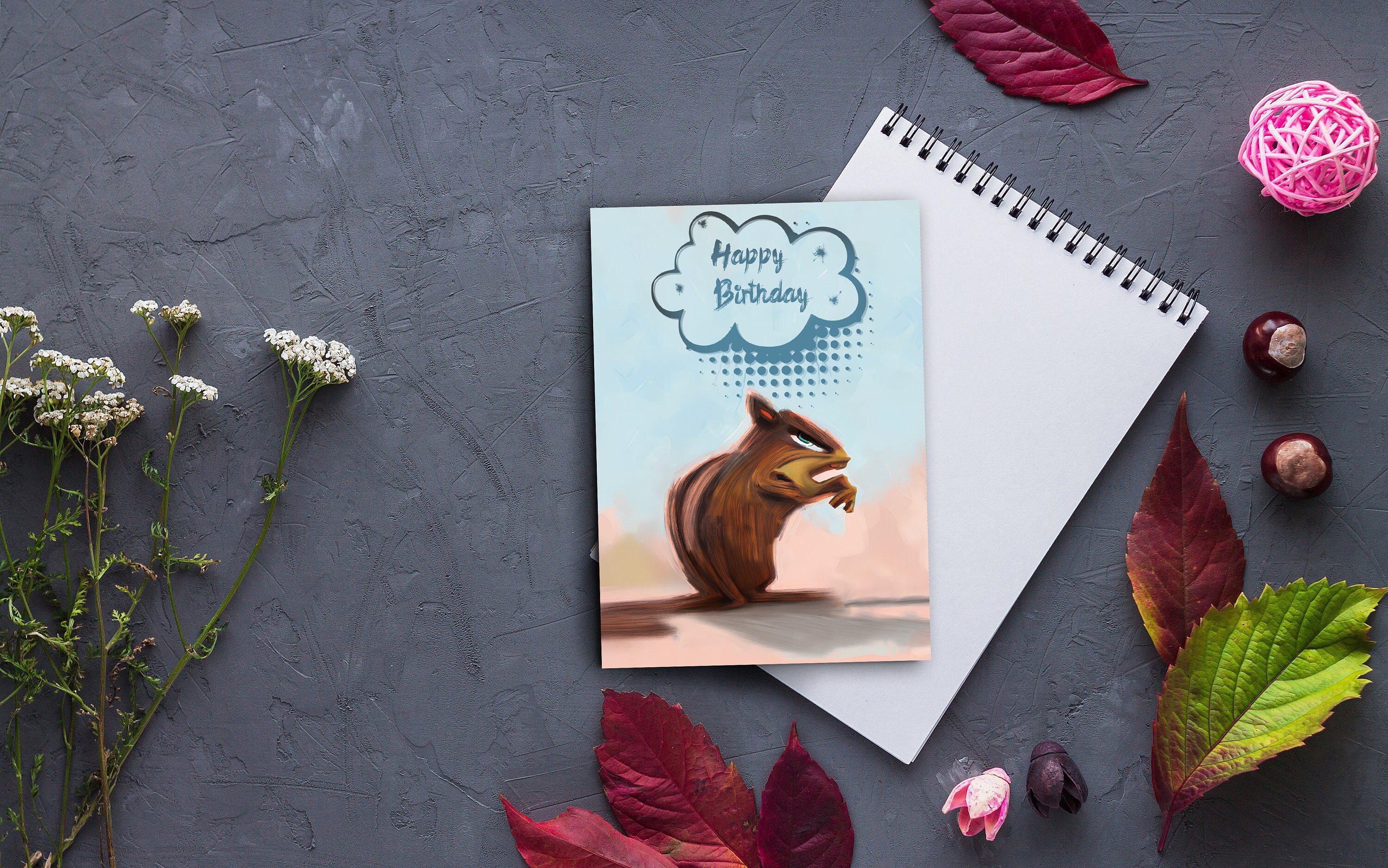 Printable Birthday Card, Printable Greeting Card, Happy Birthday ...