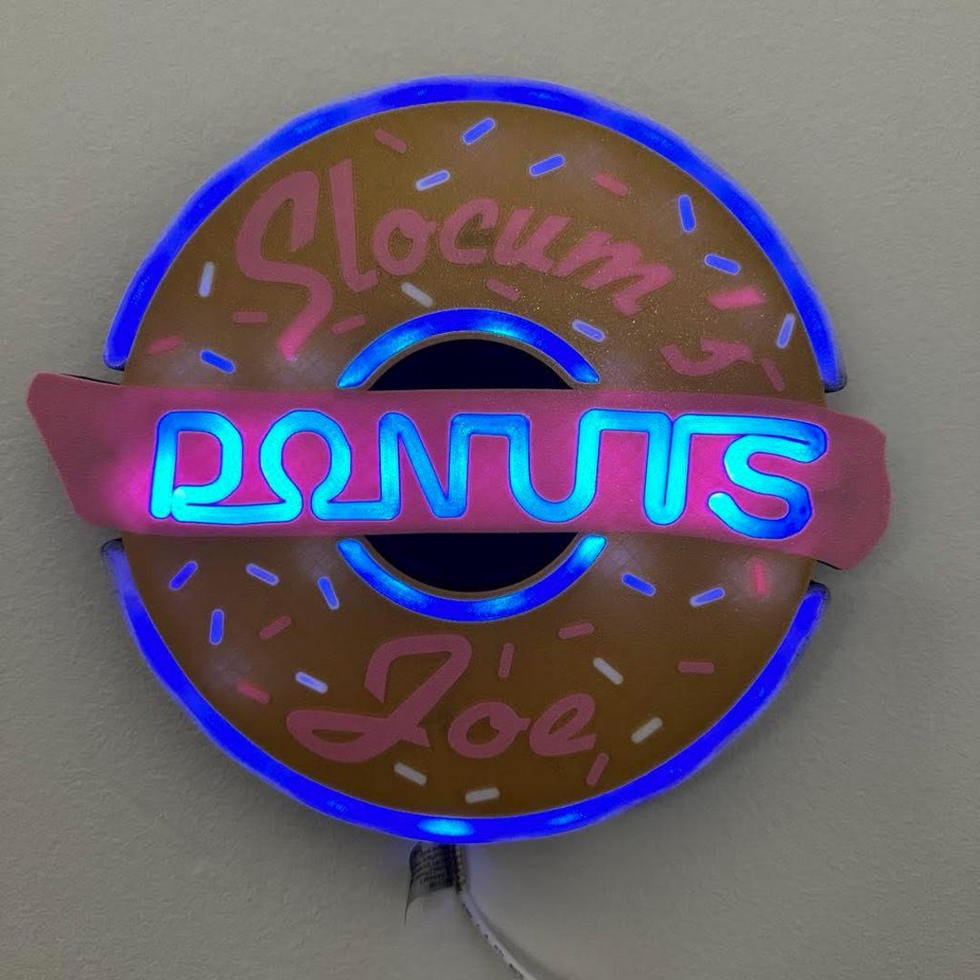 Slocum's Joe Donut Neon Sign / Unofficial Fallout Universe / Fallout ...