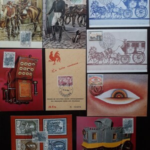 Set of 31 Vintage POSTCARDS, MC, Maxi Cards - From BELGIUM 1960-69, All ...