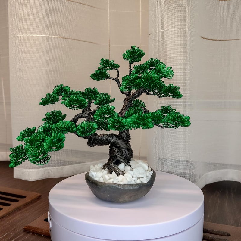 Wire Bonsai Tree - Etsy