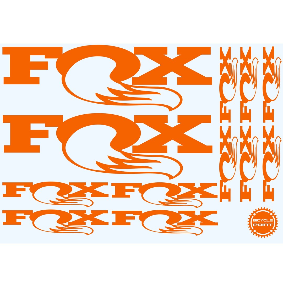 FOX Decals Stikers - Etsy