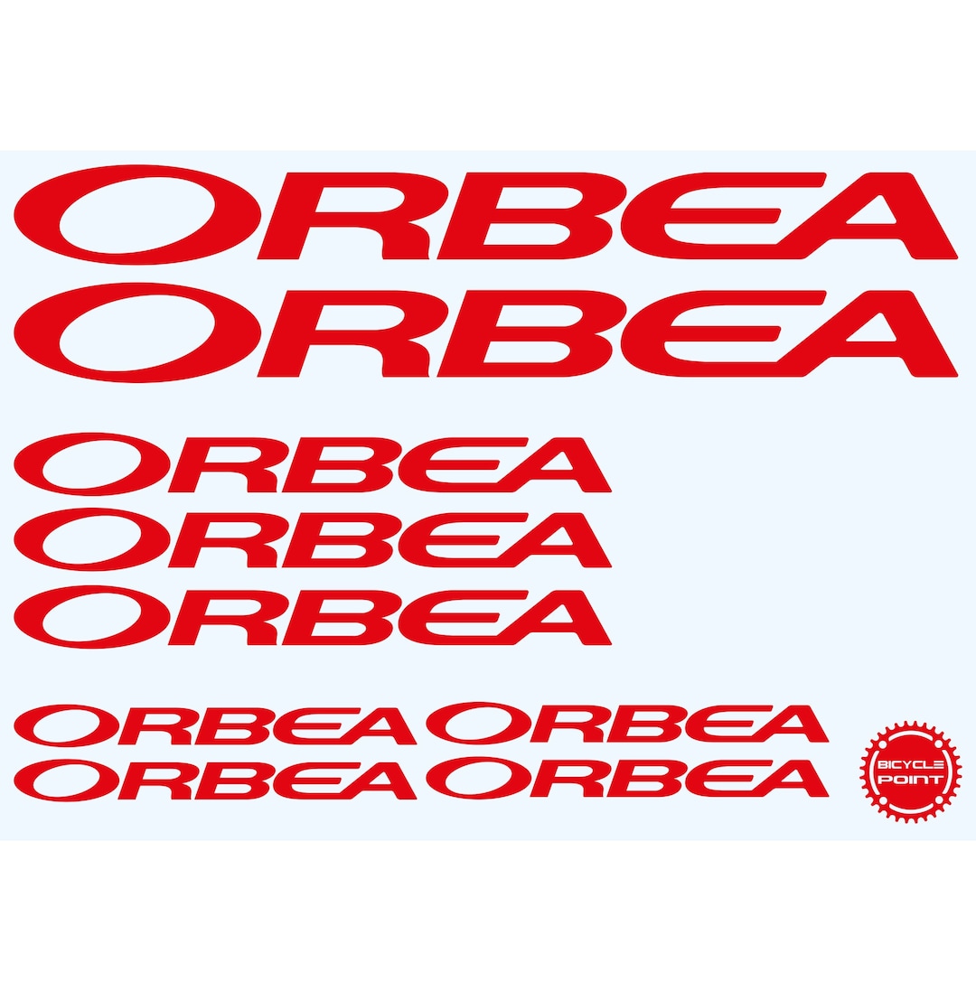 ORBEA Bike Frame Stickers - Etsy