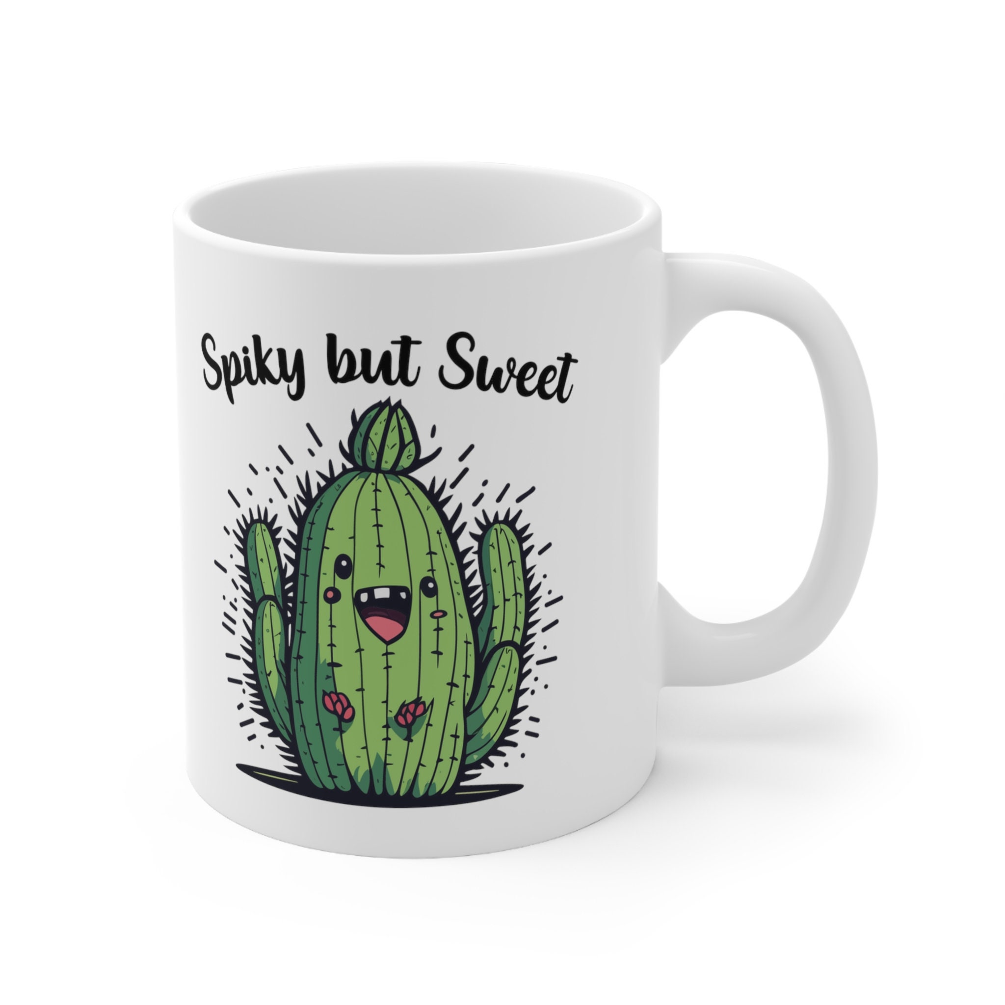 Spiky but Sweet Cactuse Mug Cute Cactus Mug Cactus Mug - Etsy