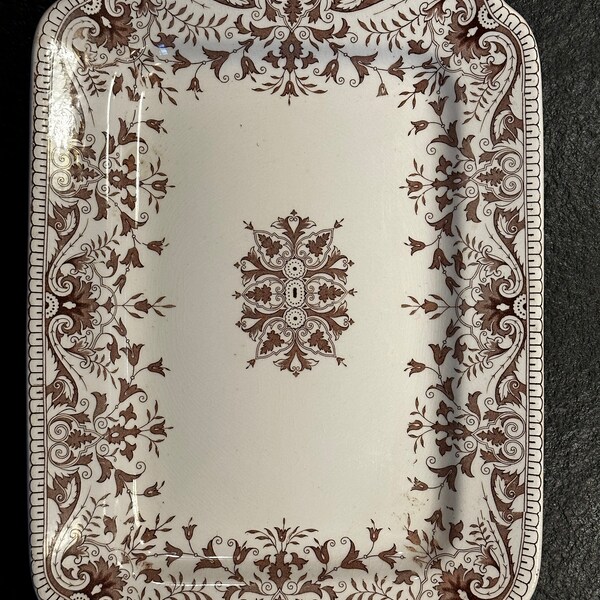 Brown Platter - Etsy