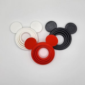 Mickey Mouse Fidget Gyro | Tinker Toys | 3D Printed Gyro Spinner - Etsy