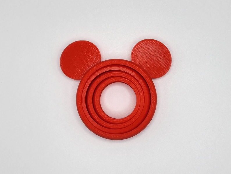 Mickey Mouse Fidget Gyro Tinker Toys 3D Printed Gyro - Etsy