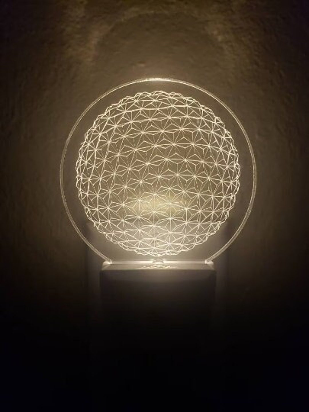 Epcot Ball Disney Plug-in LED Night Light With Light Sensor ...