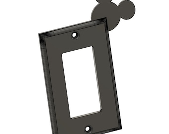 Mickey Mouse Head Light Switch Cover Disney Mickey Mouse Electrical ...