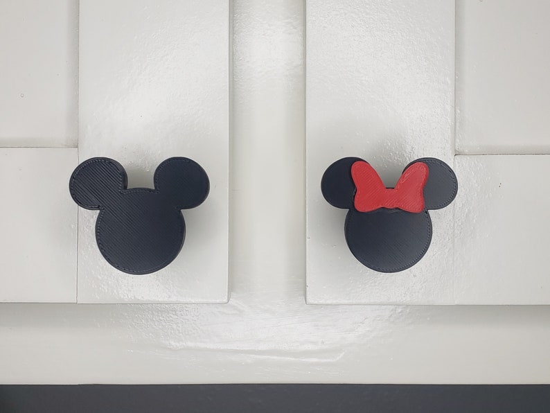 Mickey Mouse Knob Disney Bathroom Handle Disney Home Decor - Etsy
