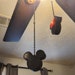 Mickey Mouse Ceiling Fan Pull | Disney Bedroom | Disney Home Decor - Etsy