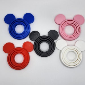 Mickey Mouse Fidget Gyro | Tinker Toys | 3D Printed Gyro Spinner - Etsy