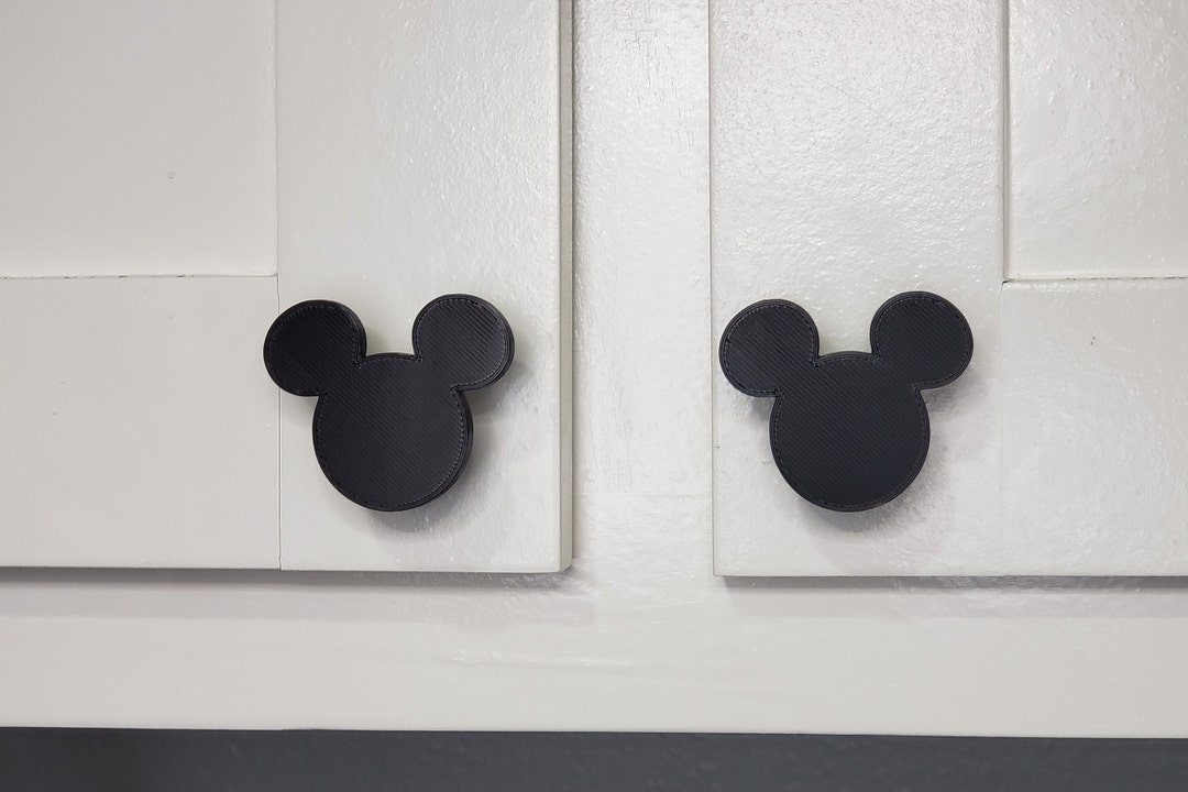Mickey Mouse Knob | Disney Bathroom Handle | Disney Home Decor | Disney ...