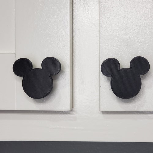 Mickey Mouse Knob Disney Bathroom Handle Disney Home Decor - Etsy