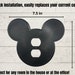 Mickey Mouse Head Light Switch Cover | Disney Mickey Mouse Electrical ...