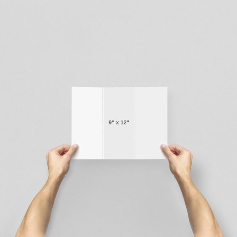 9" X 12" Premium Brochure Printing - Etsy