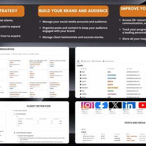 Notion Personal Trainer Template, Training Program Template, Personal ...