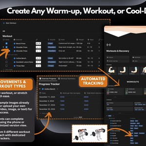 Notion Personal Trainer Template, Training Program Template, Personal ...