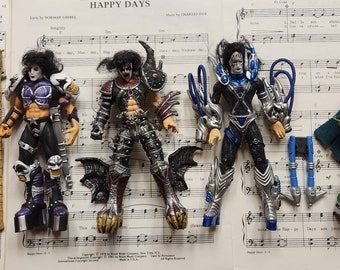 1997 & 1998 Kiss Mcfarlane Ultimate Action Figures Set Psycho Circus ...