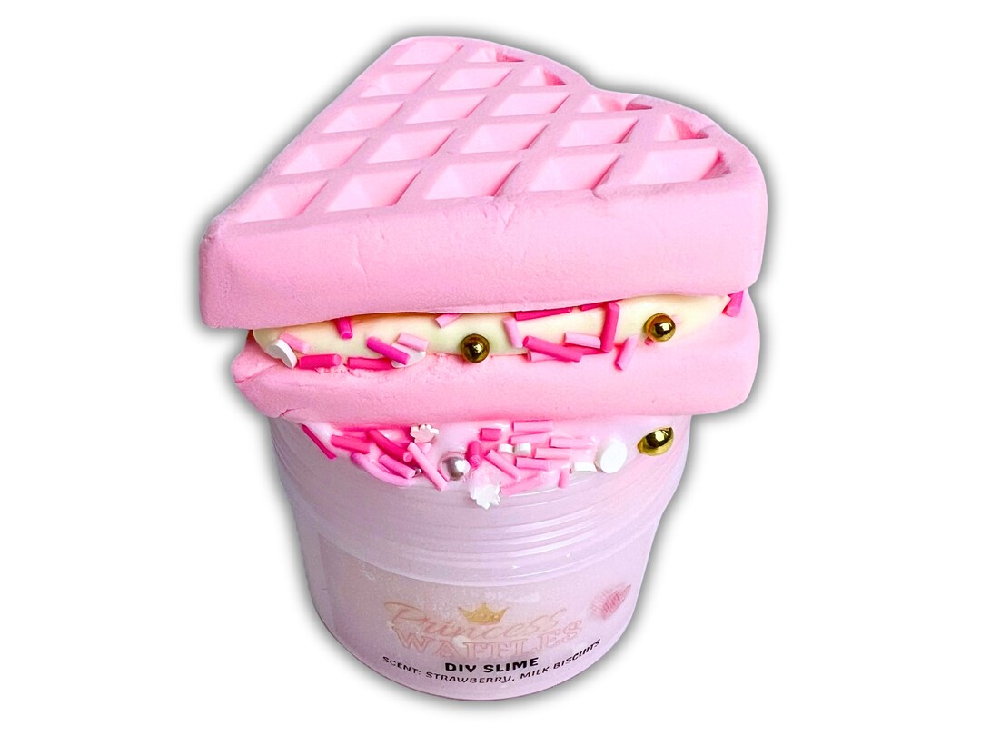 Princess Waffles DIY Slime Scented Slime ASMR Sensory Slime Clay ...